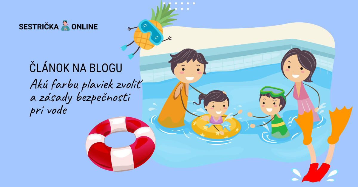 Akú farbu plaviek zvoliť a zásady bezpečnosti pri vode